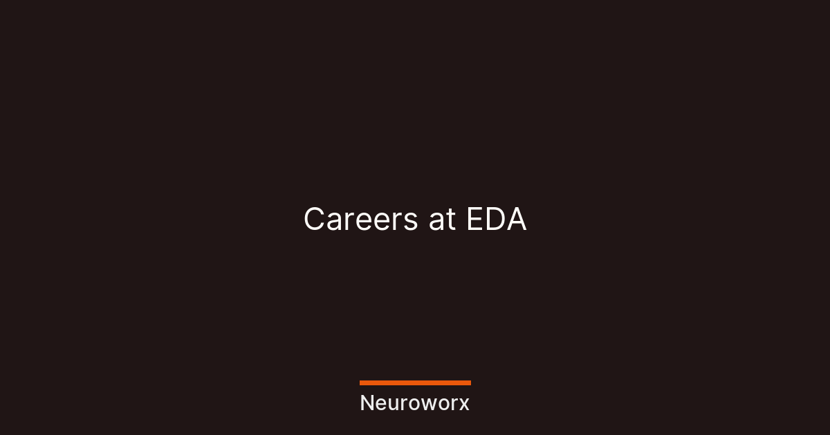 Careers At Eda