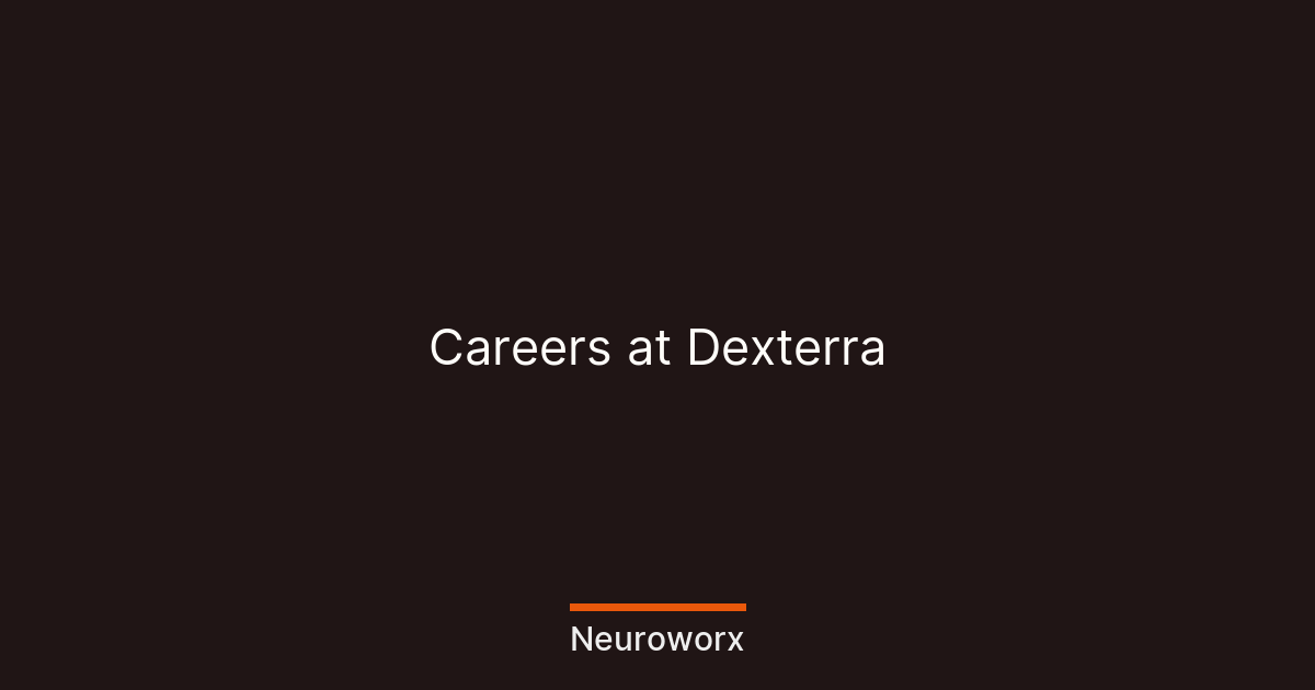 Careers at Dexterra